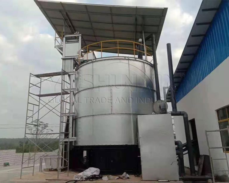 การจัดการขยะอินทรีย์อย่างมีประสิทธิภาพ: 15m³ ถังหมักสำหรับ CKE ...