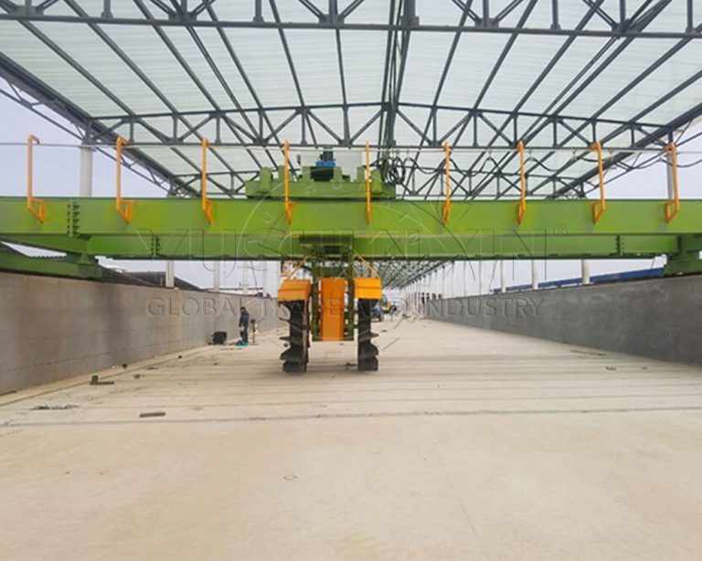 LLC BioTech Compost Adopts Wheel-Type Compost Turner | Shunxin ...